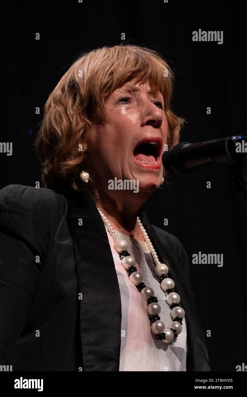 Norma Winstone MBE singing live at Scarborough Jazz Festival 2022 Stock ...