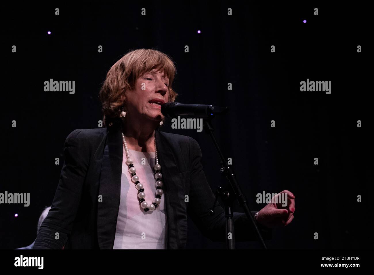 Norma Winstone MBE singing live at Scarborough Jazz Festival 2022 Stock ...