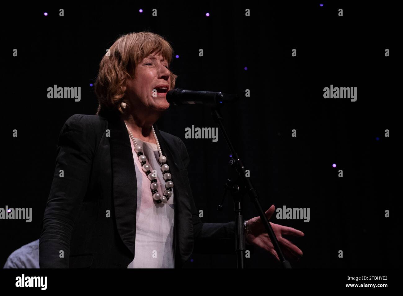 Norma Winstone MBE singing live at Scarborough Jazz Festival 2022 Stock ...