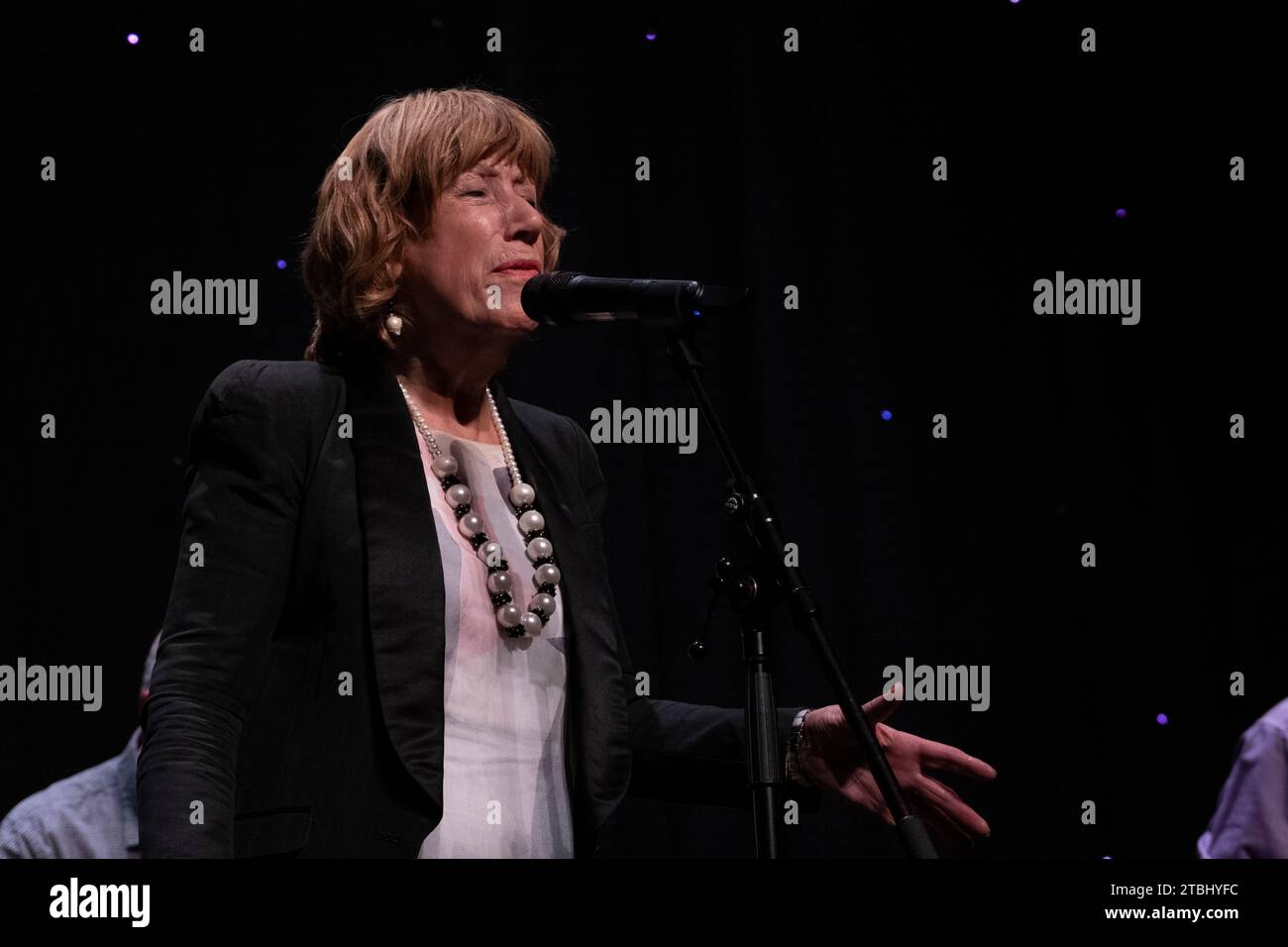 Norma Winstone MBE singing live at Scarborough Jazz Festival 2022 Stock ...