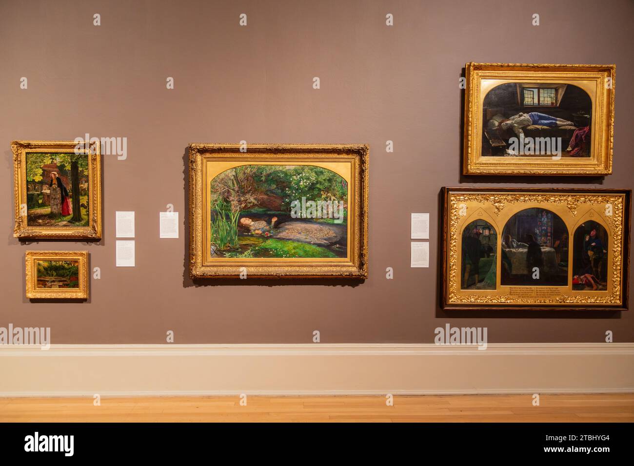 Ophelia by John Everett Millais, Tate Britain, London, England Stock ...