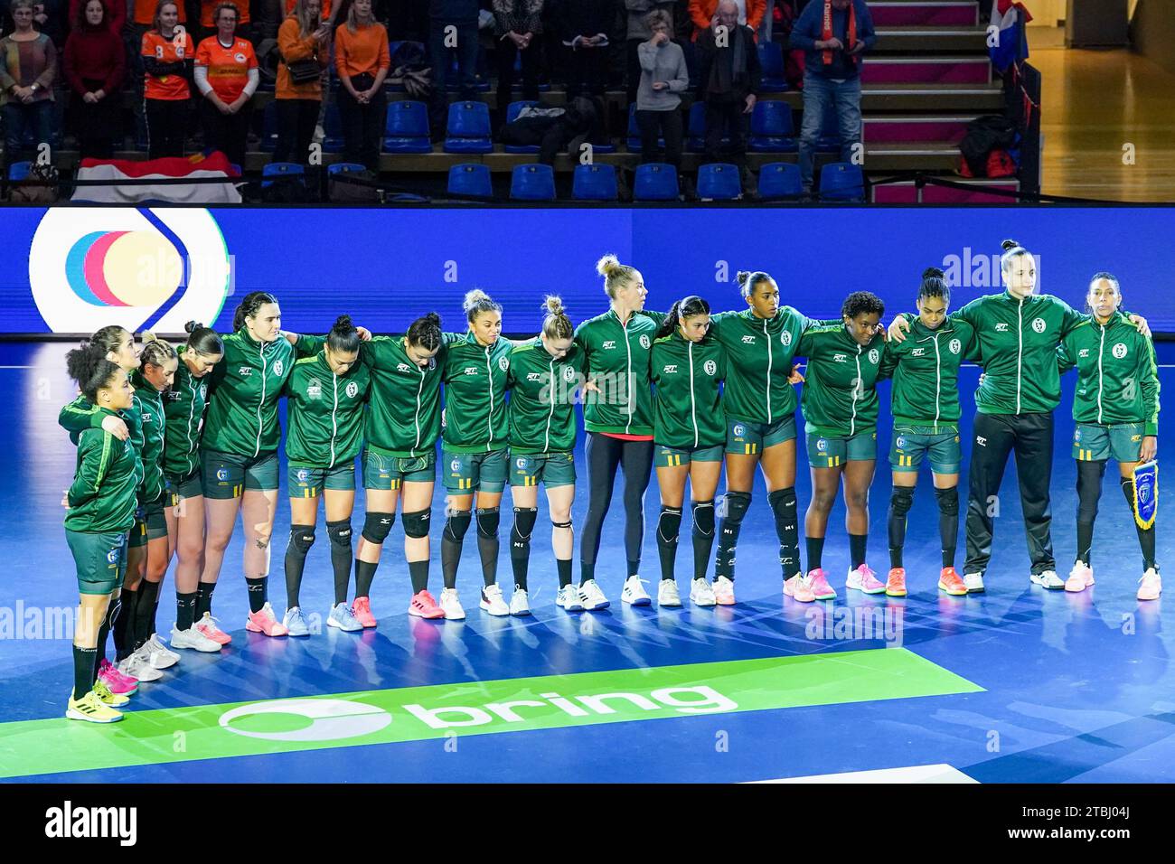 Team of Brazil during the 26th IHF Women's World Championship 2023 ...