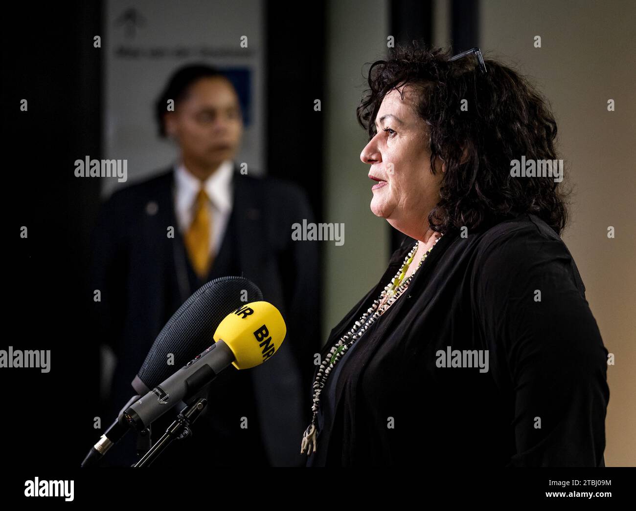 THE HAGUE - Caroline van der Plas (BBB) after a conversation with scout ...