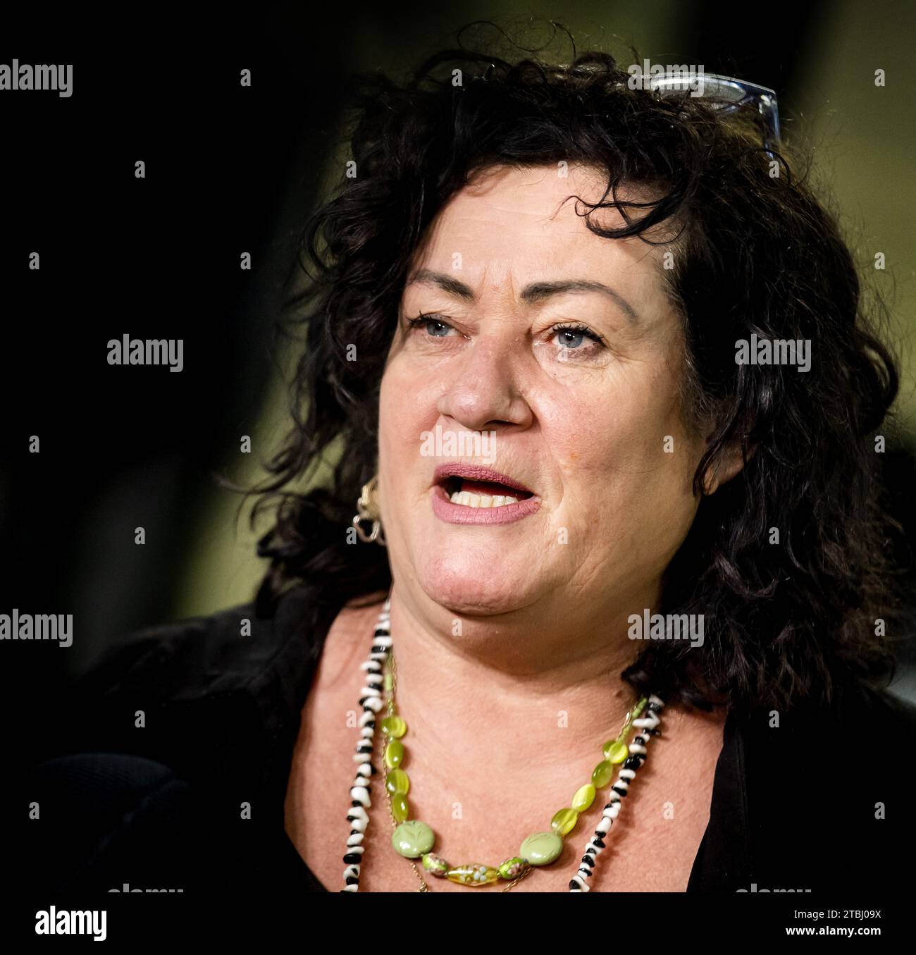 THE HAGUE - Caroline van der Plas (BBB) after a conversation with scout ...