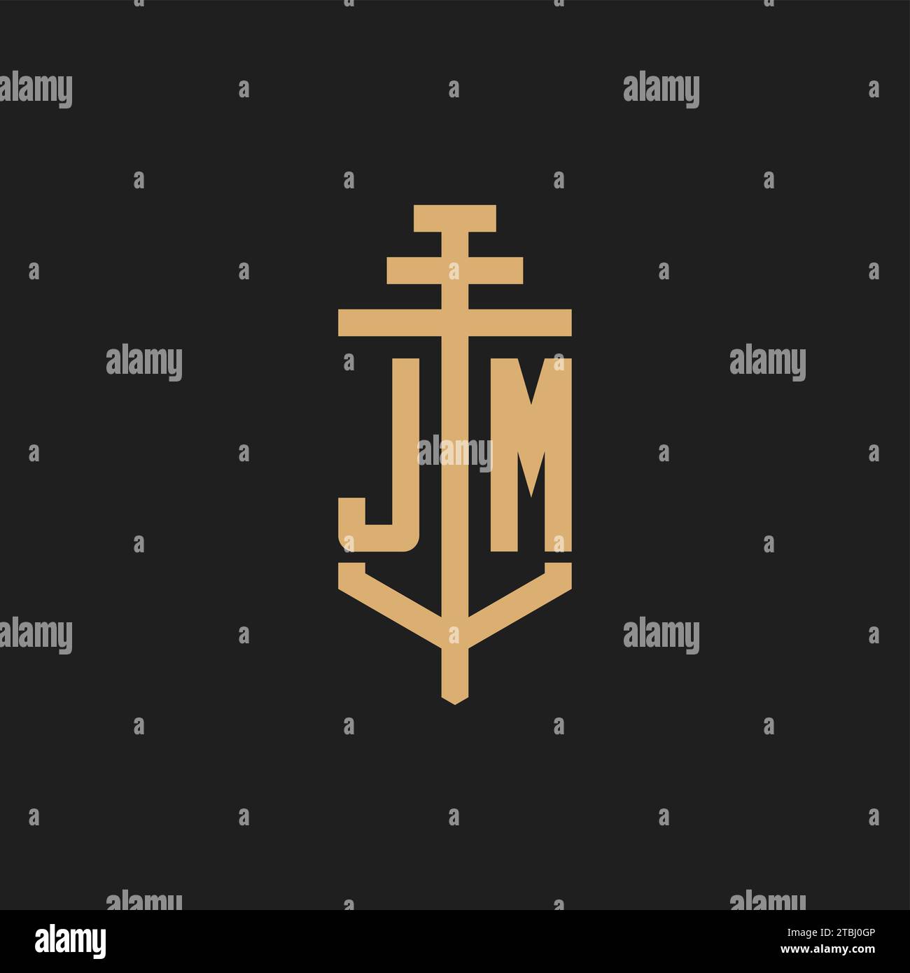 Jm logo vector vectors hi-res stock photography and images - Alamy