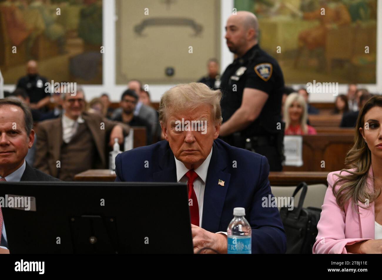 New York, United States. 06th Dec, 2023. Former President Donald Trump ...