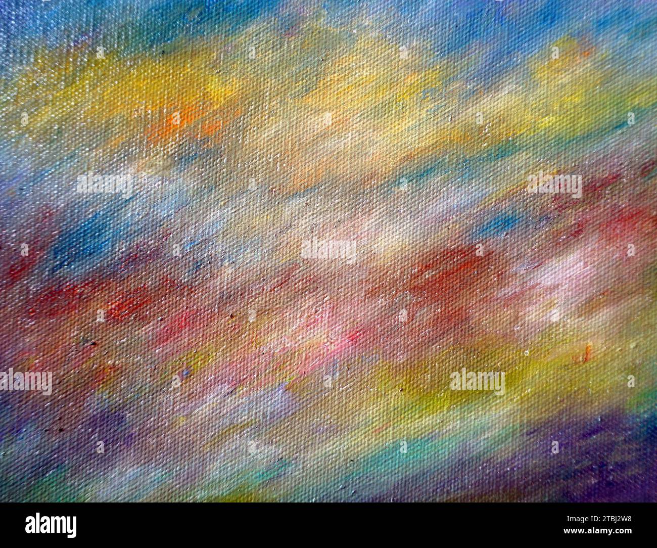 flick the Abstract oil color painting colorful background Stock Photo ...