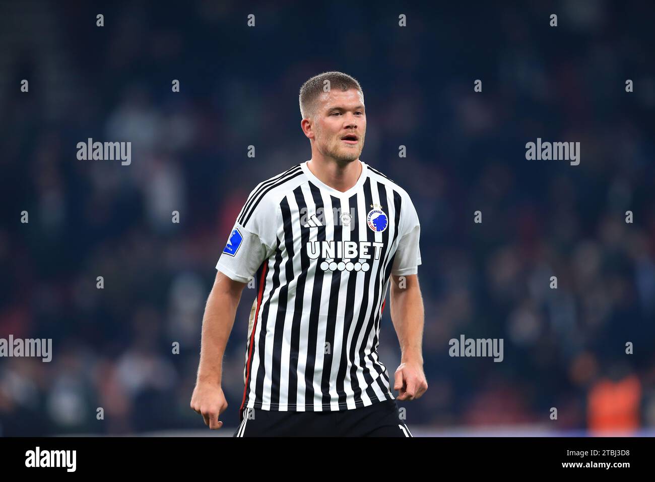 Copenhagen, Denmark. 06th Dec, 2023. Andreas Cornelius (14) of FC Copenhagen seen during the ...