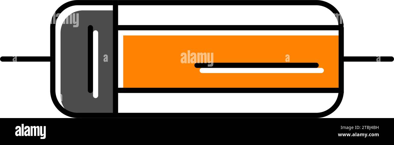 diode electronic component color icon vector illustration Stock Vector ...