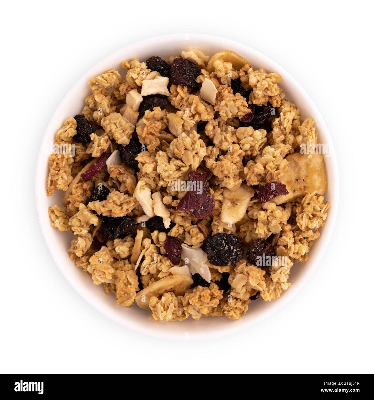 Dry granola in bowl hi-res stock photography and images - Alamy