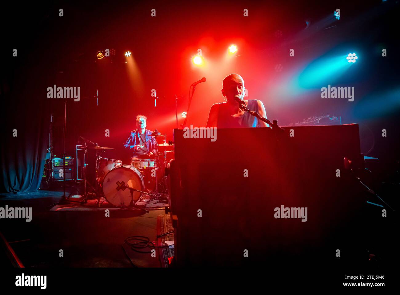 Monk Roma, Rome, Italy, December 05, 2023, Truppi play the piano and ...