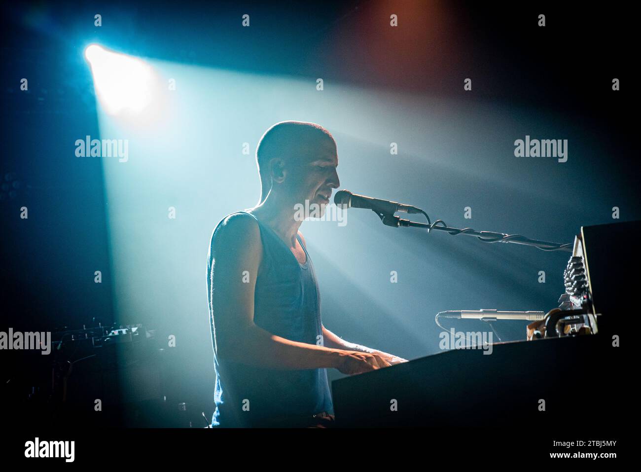 Monk Roma, Rome, Italy, December 05, 2023, Truppi play the piano and ...