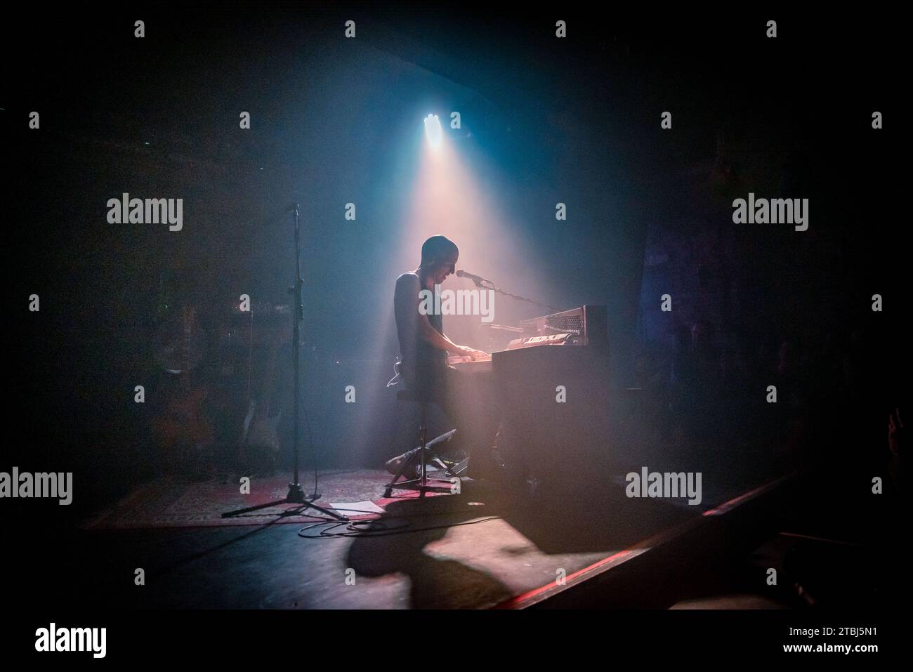 Monk Roma, Rome, Italy, December 05, 2023, Truppi play the piano and ...