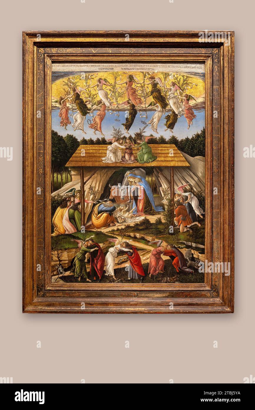 San Francisco, CA - 12-02-2023: The Nativity of Christ, Mystic Nativity ...