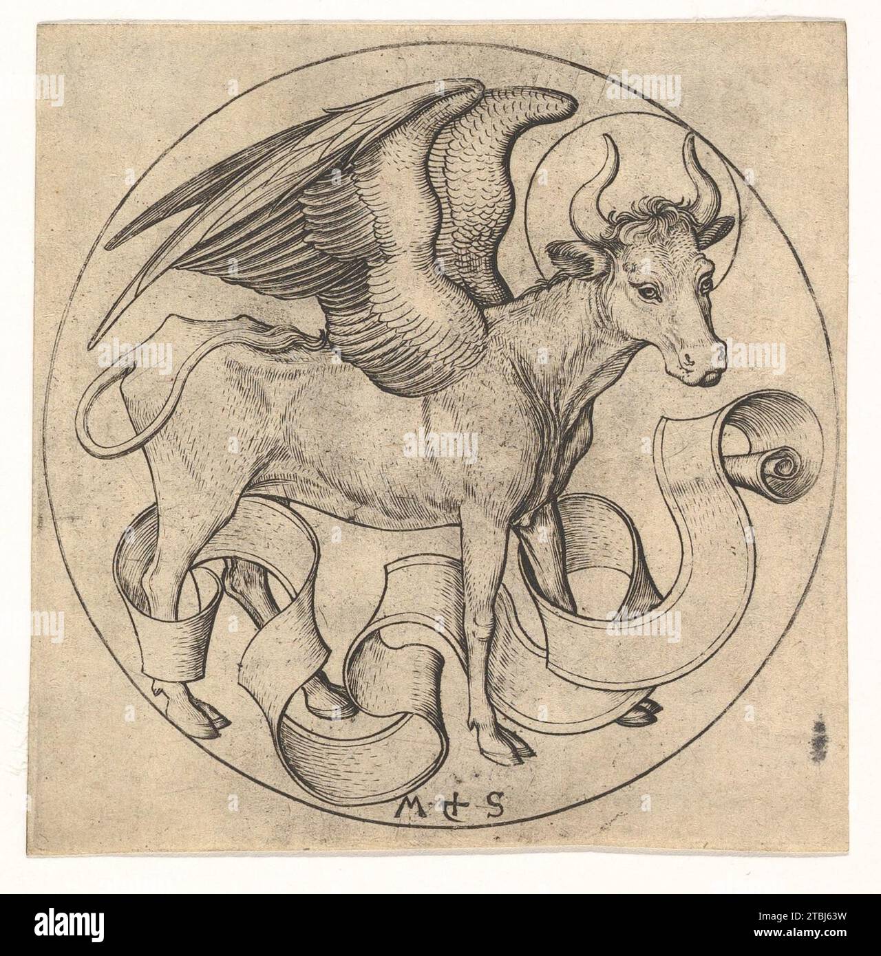 Ox of st luke hi-res stock photography and images - Alamy