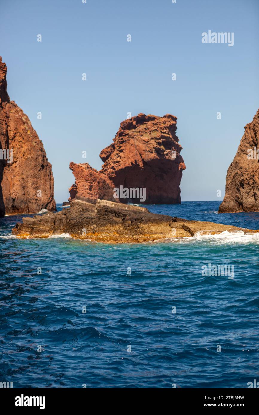The calanches of Piana, Corsica, France Stock Photo - Alamy