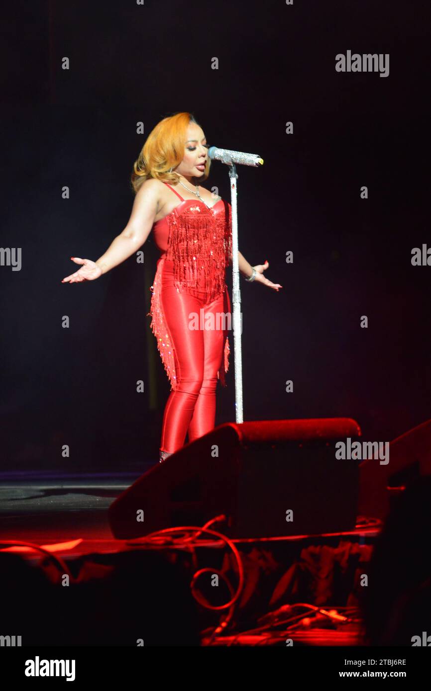 Miami, USA. 03rd Dec, 2023. MIAMI, FLORIDA - DECEMBER 03: Tiny Harris ...