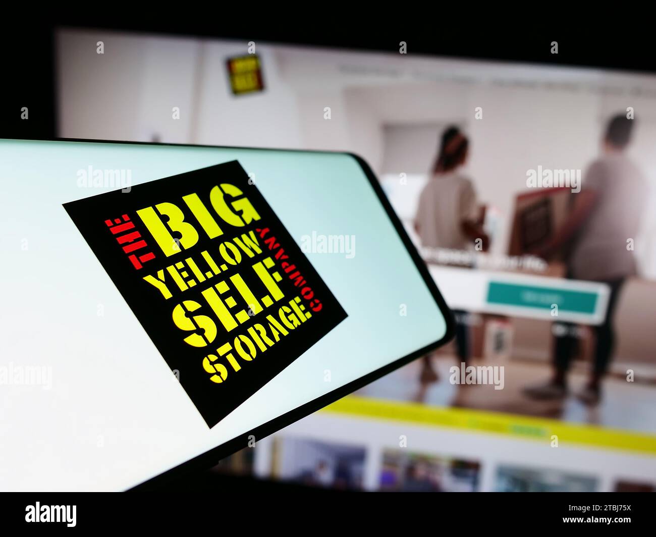 Big yellow group plc hi-res stock photography and images - Alamy