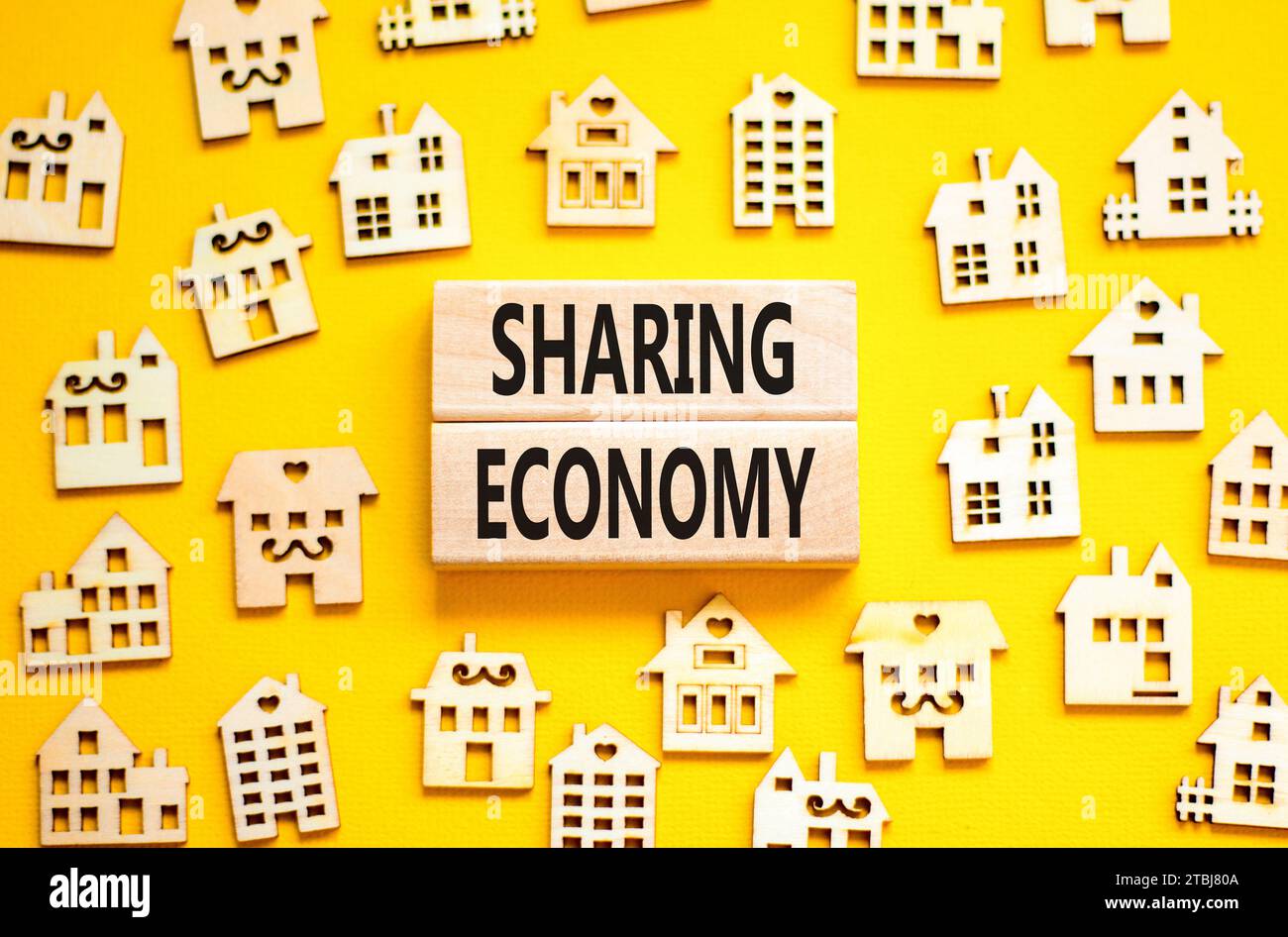 Sharing economy symbol. Concept words Sharing economy on beautiful ...