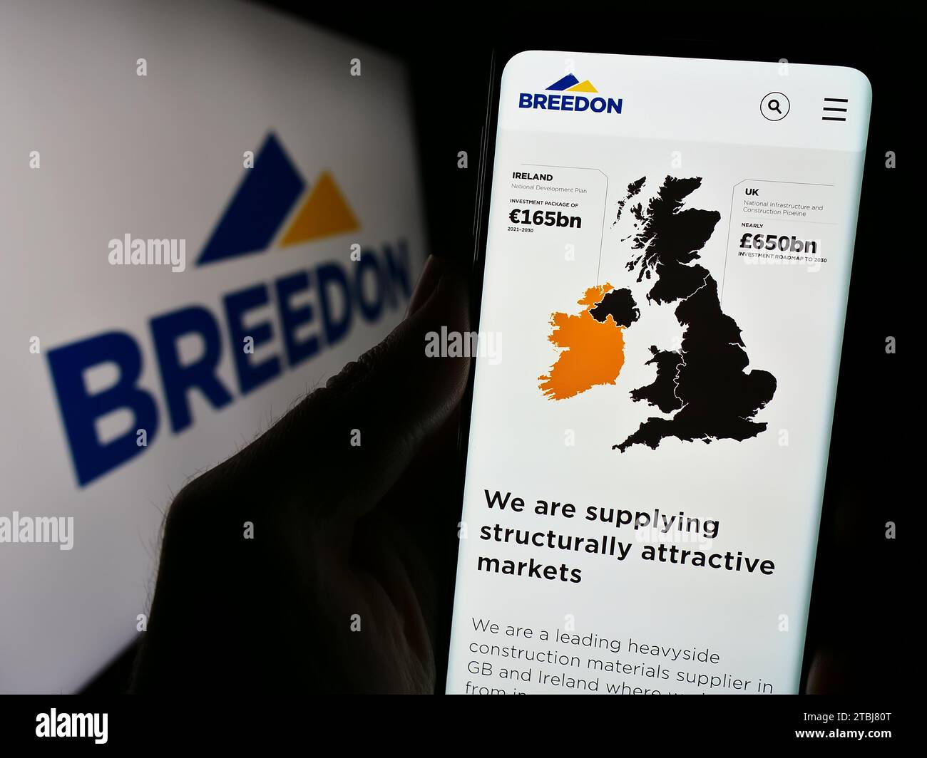 Breedon logo hi-res stock photography and images - Alamy