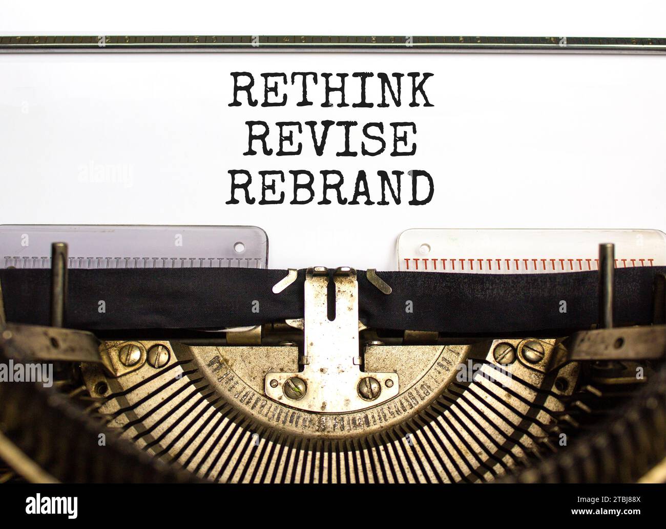 Rethink revise rebrand symbol. Concept word Rethink Revise Rebrand ...