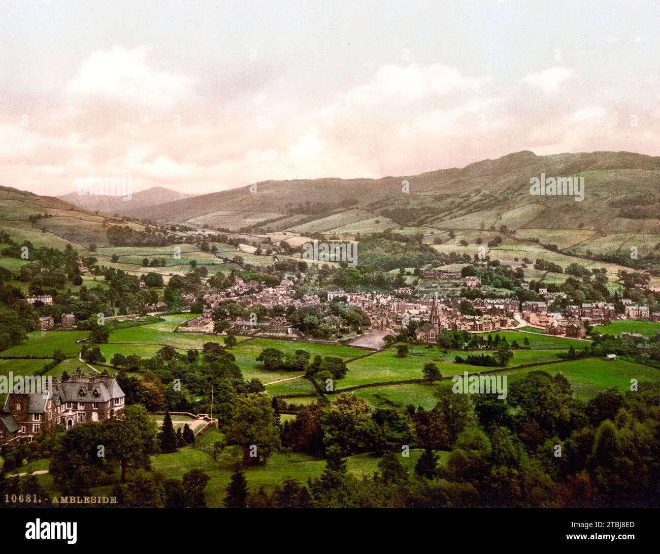 Ambleside, im nordenglischen Lake District, gehört zur Grafschaft ...