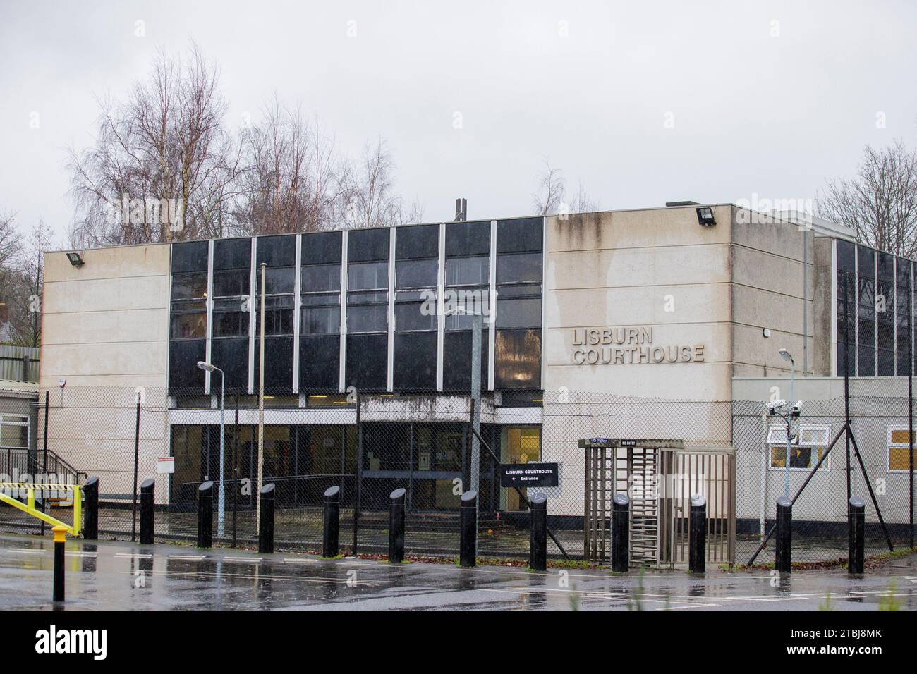 Lisburn Courthouse where two women have appeared in court charged with ...