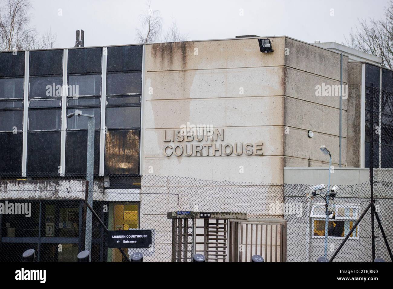 Lisburn Courthouse where two women have appeared in court charged with ...