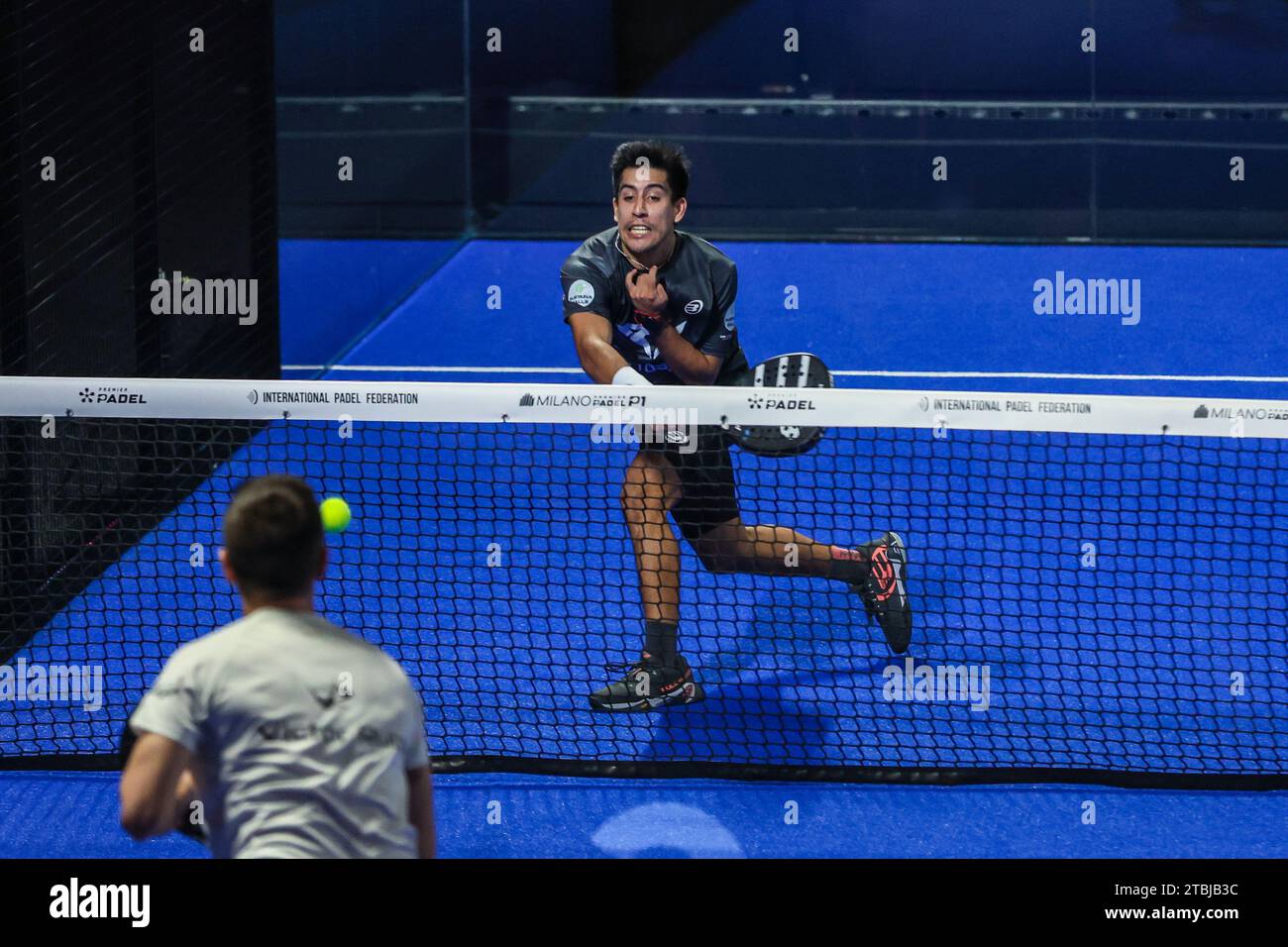 Milan, Italy. 07th Dec, 2023. Chingotto Federico (ARG) seen in action ...