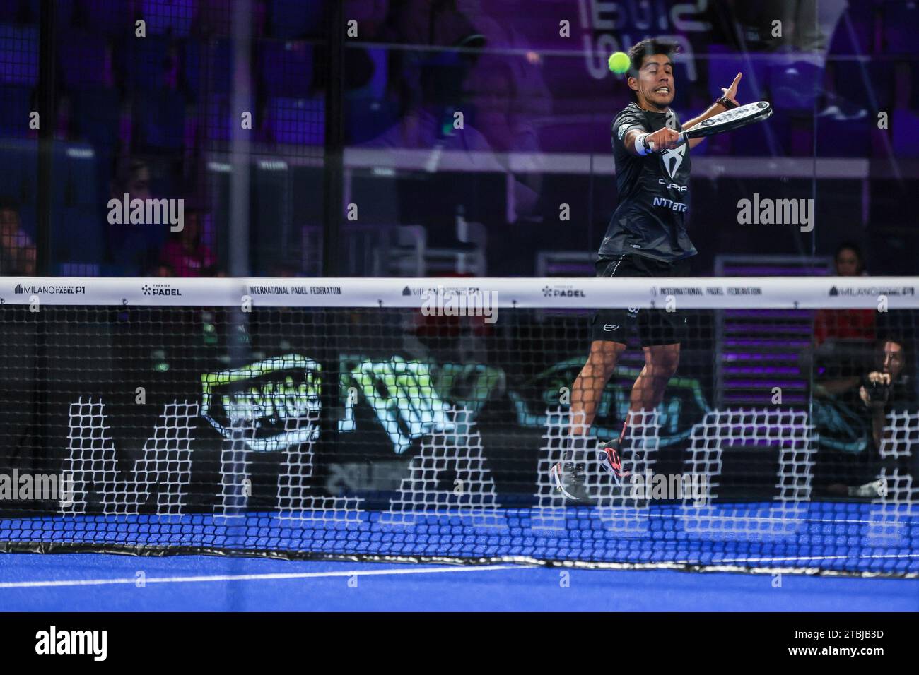 Milan, Italy. 07th Dec, 2023. Chingotto Federico (ARG) seen in action ...