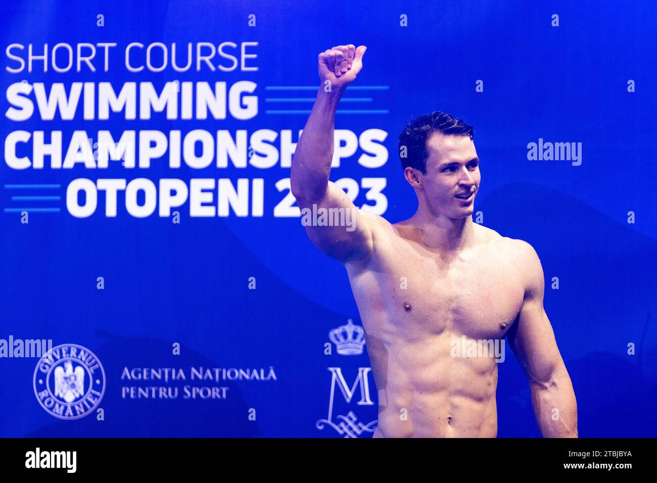 Benjamin Proud of Great Britain celebrating after breaking the European ...