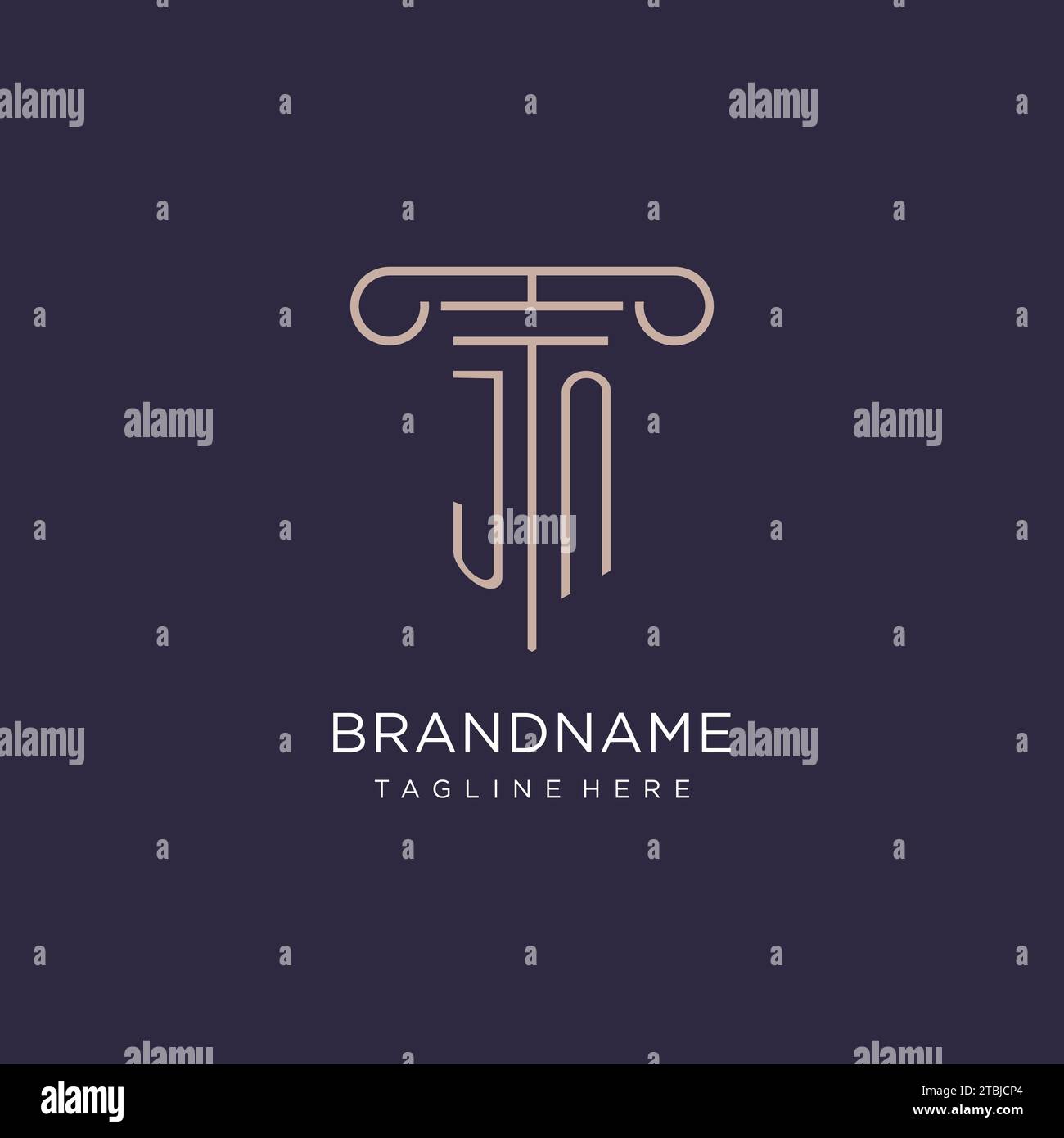 Jtn logos Stock Vector Images - Alamy