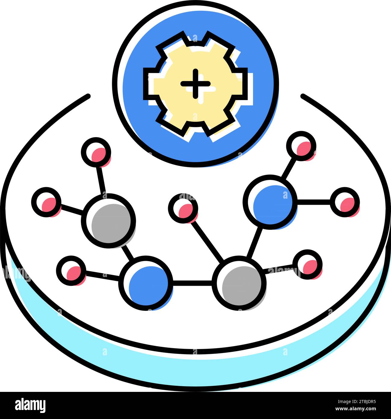 tissue engineering biomedical color icon vector illustration Stock ... tissue engineering biomedical color icon vector illustration Stock ...