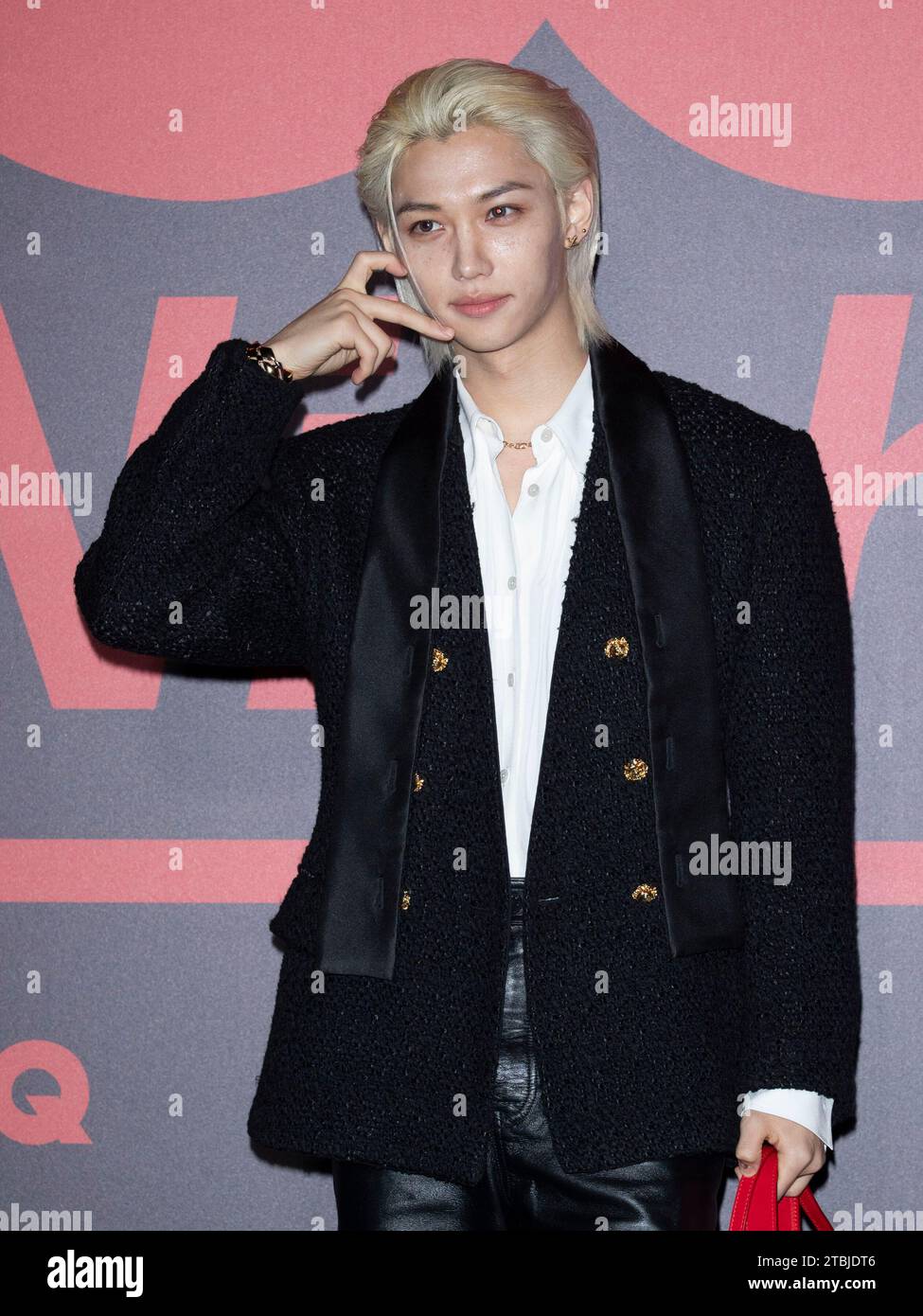 Seoul, South Korea. 7th Dec, 2023. Australian-South Korean rapper Felix ...