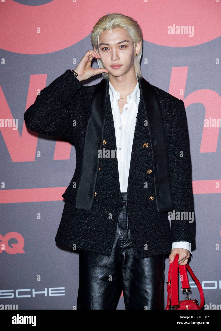 Seoul, South Korea. 7th Dec, 2023. Australian-South Korean rapper Felix ...