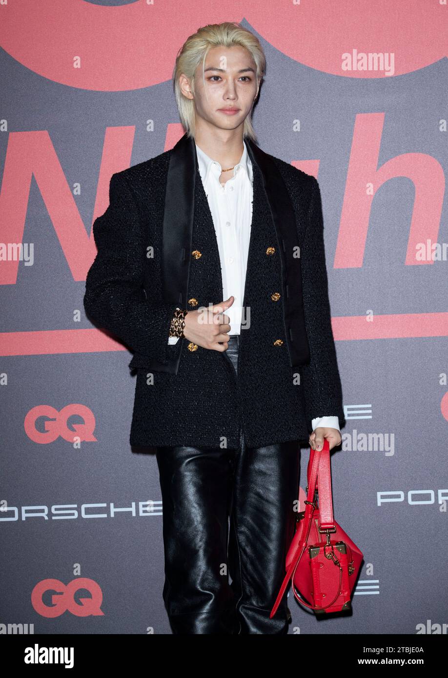 Seoul, South Korea. 7th Dec, 2023. Australian-South Korean rapper Felix ...