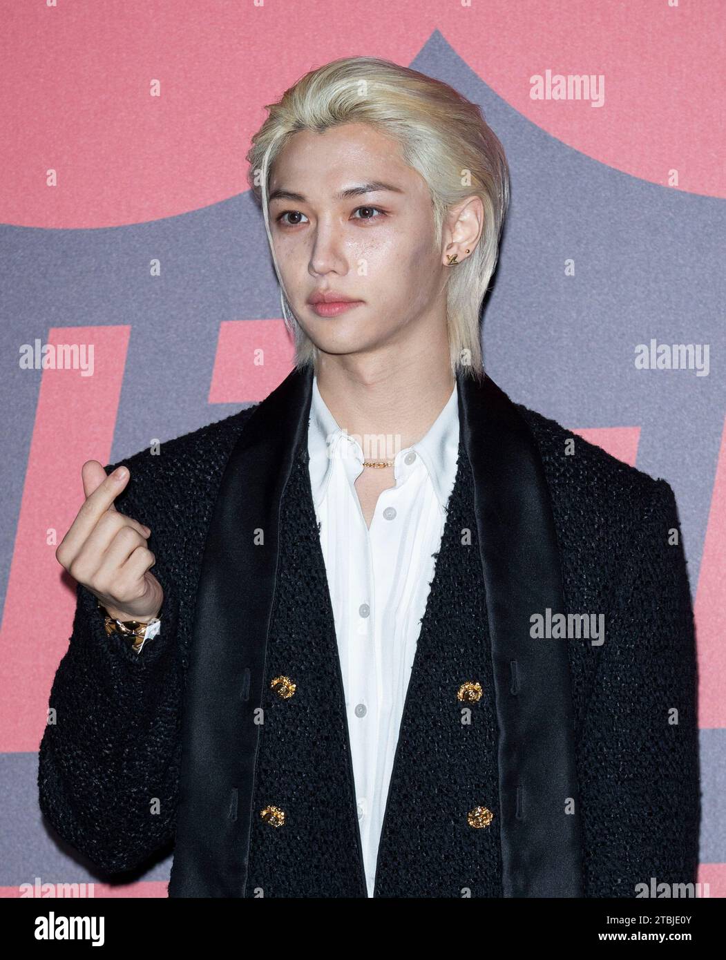 Seoul, South Korea. 7th Dec, 2023. Australian-South Korean rapper Felix ...