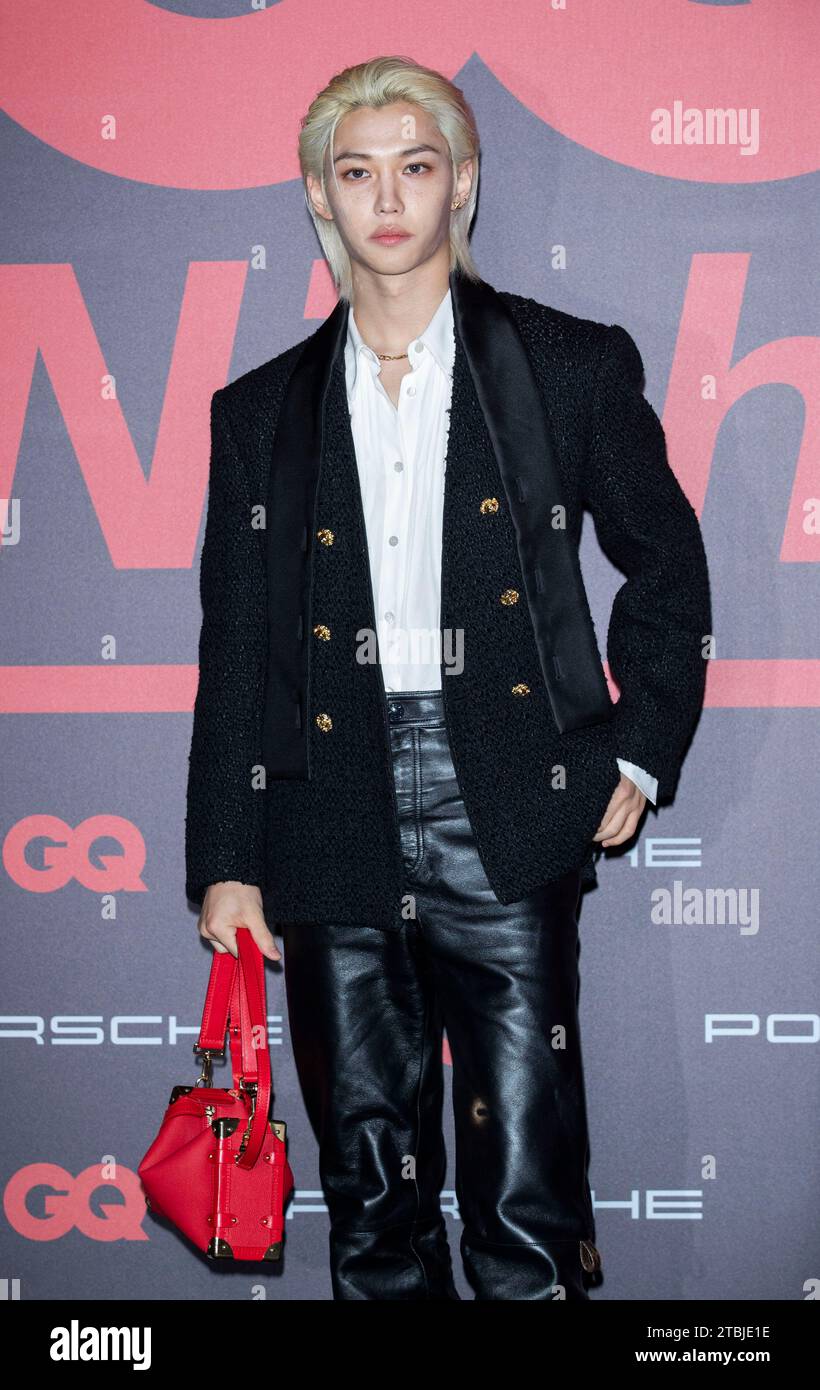 Seoul, South Korea. 7th Dec, 2023. Australian-South Korean rapper Felix ...