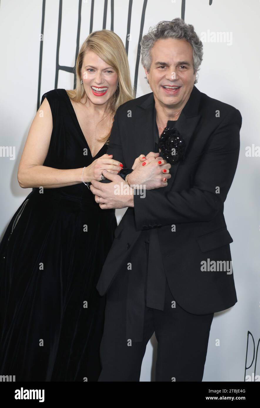 December 6, 2023, New York, New York, USA: Actor MARK RUFFALO with his ...