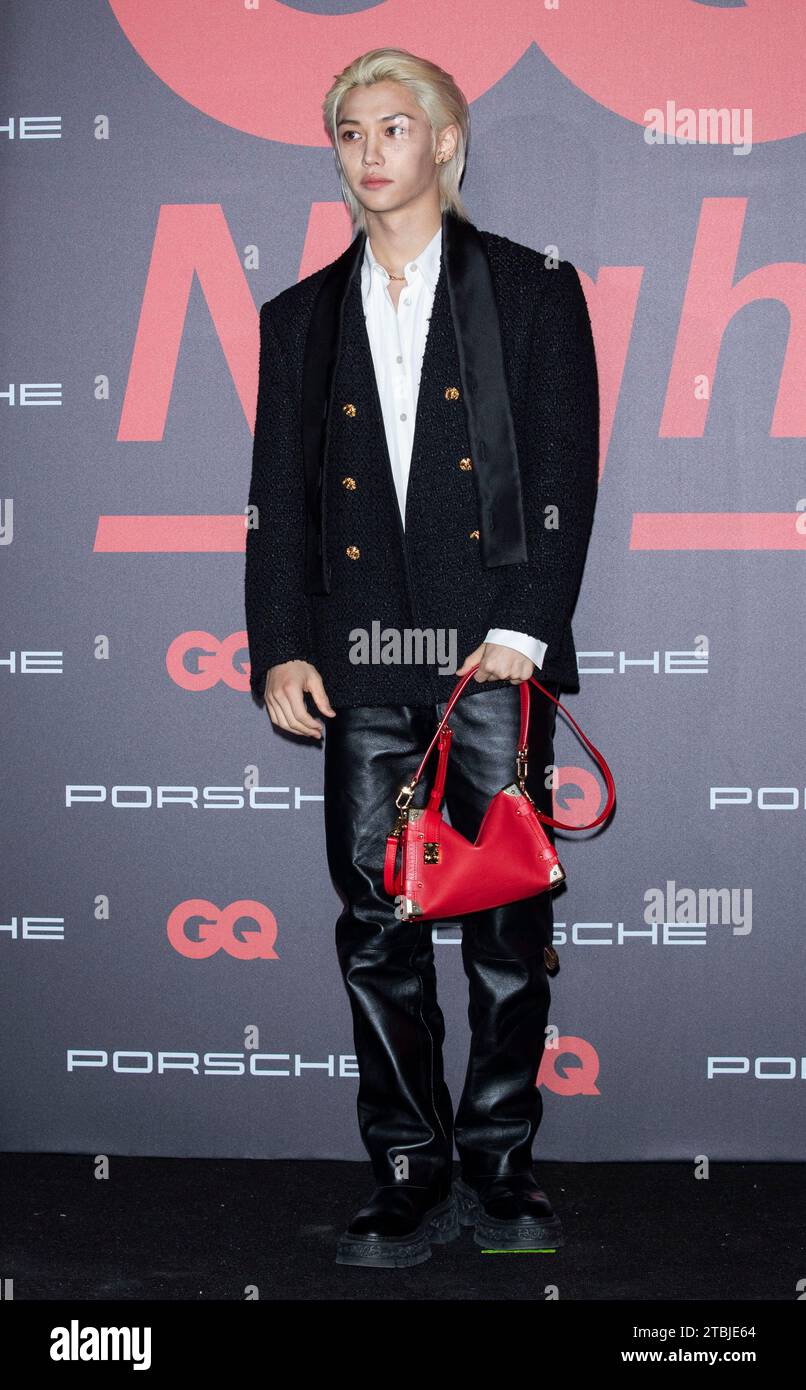 Seoul, South Korea. 7th Dec, 2023. Australian-South Korean rapper Felix ...