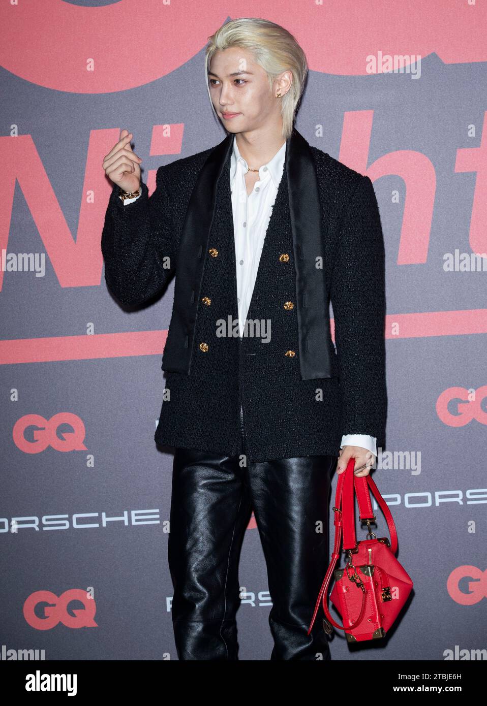 Seoul, South Korea. 7th Dec, 2023. Australian-South Korean rapper Felix ...