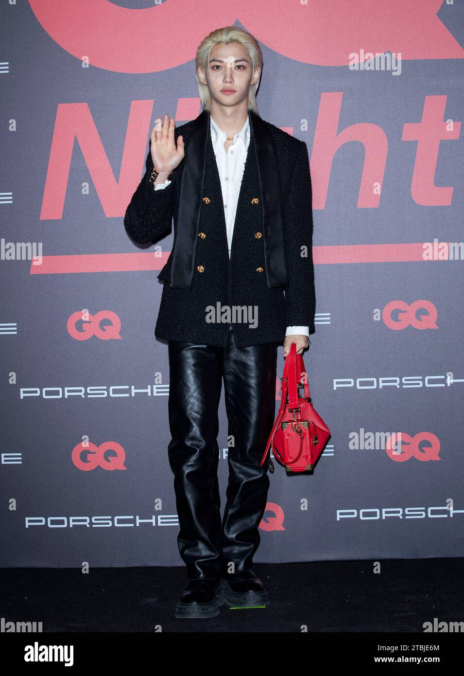 Seoul, South Korea. 7th Dec, 2023. Australian-South Korean rapper Felix ...