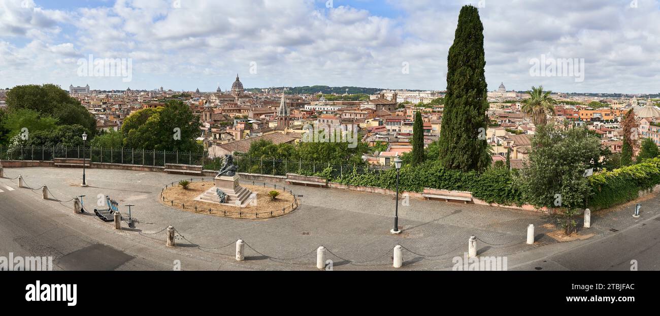 City scape panorama rome hi-res stock photography and images - Alamy