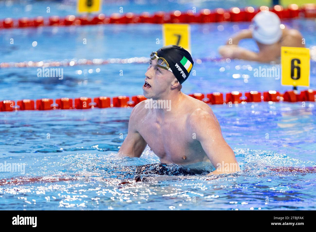 Daniel Wiffen of Ireland celebrating the victory during Menâ€™s 1500m ...