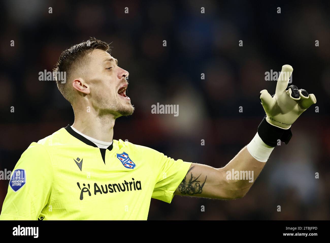 EINDHOVEN - SC Heerenveen goalkeeper Andries Noppert during the Dutch ...