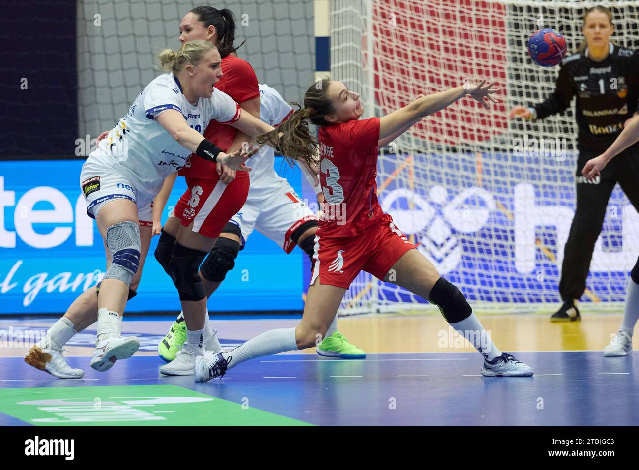 Greenlands Anja Heilmann during the the IHF Presidents Cup handball ...