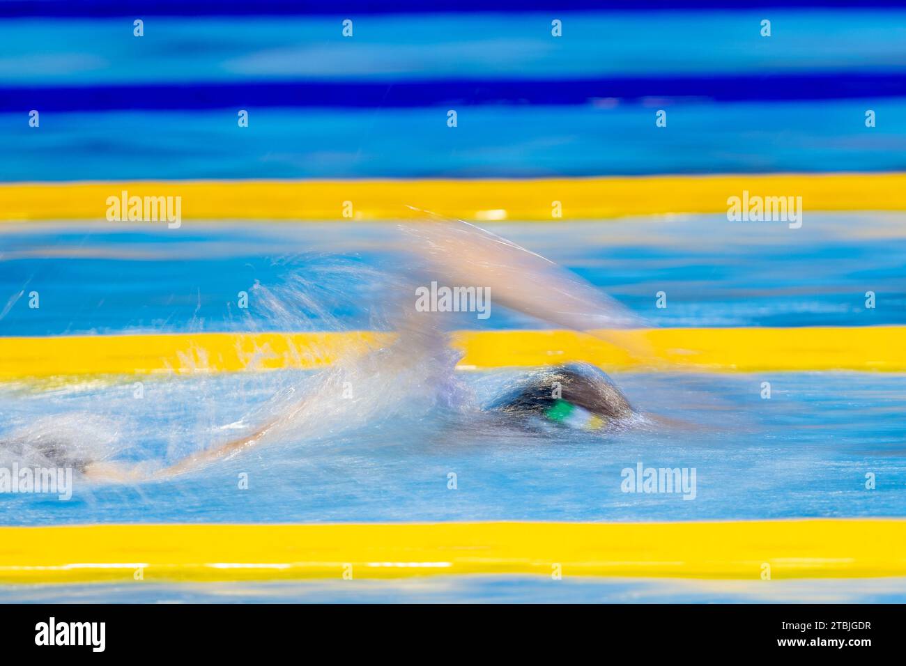 Daniel Wiffen of Ireland during Menâ€™s 1500m Freestyle at the LEN ...