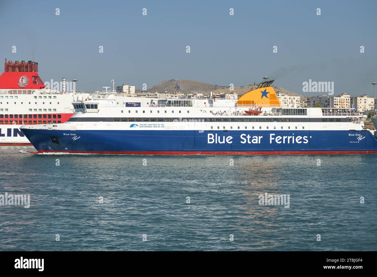 Blue star ferries hi-res stock photography and images - Alamy
