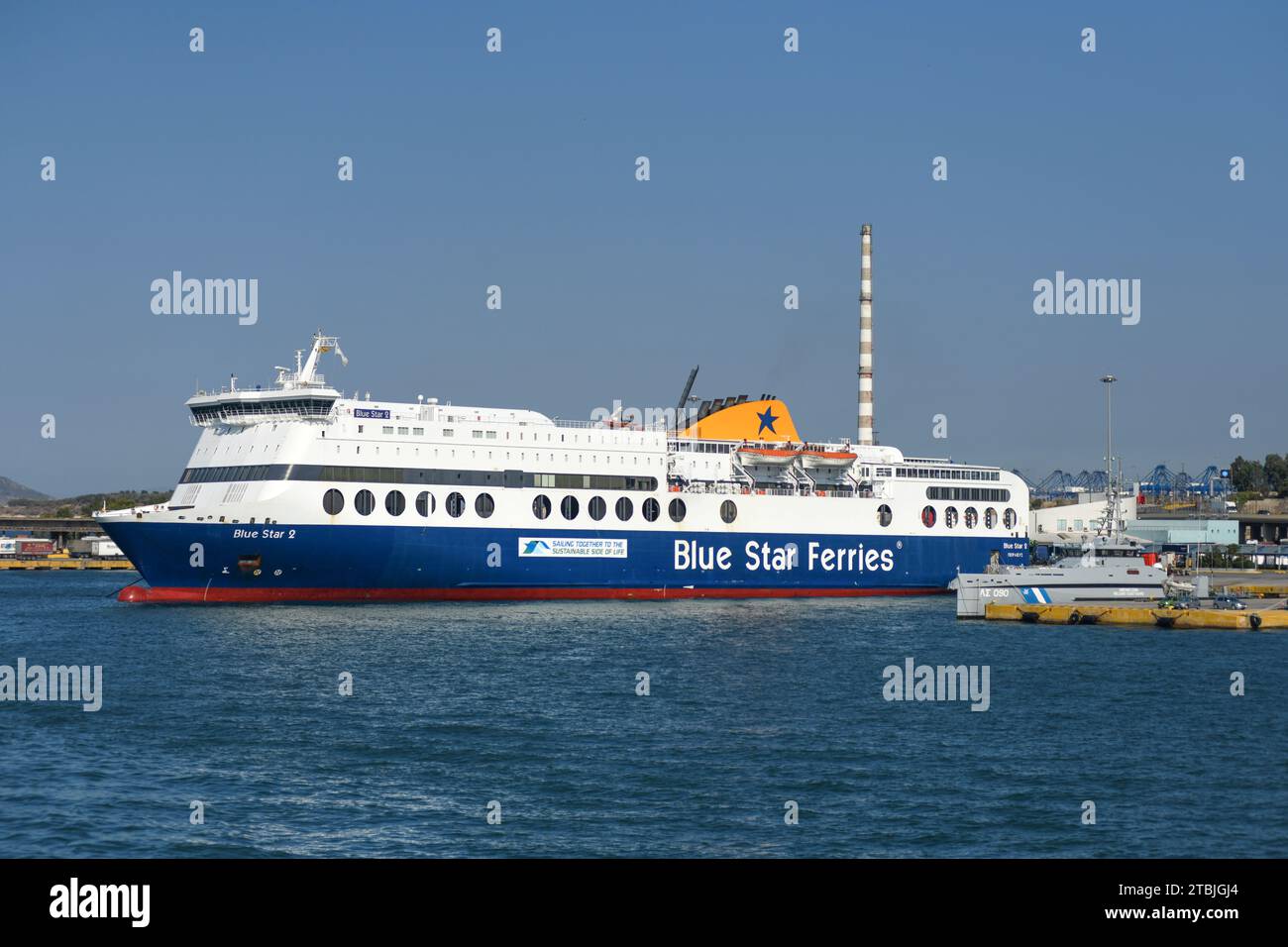 Blue star ferries hi-res stock photography and images - Alamy