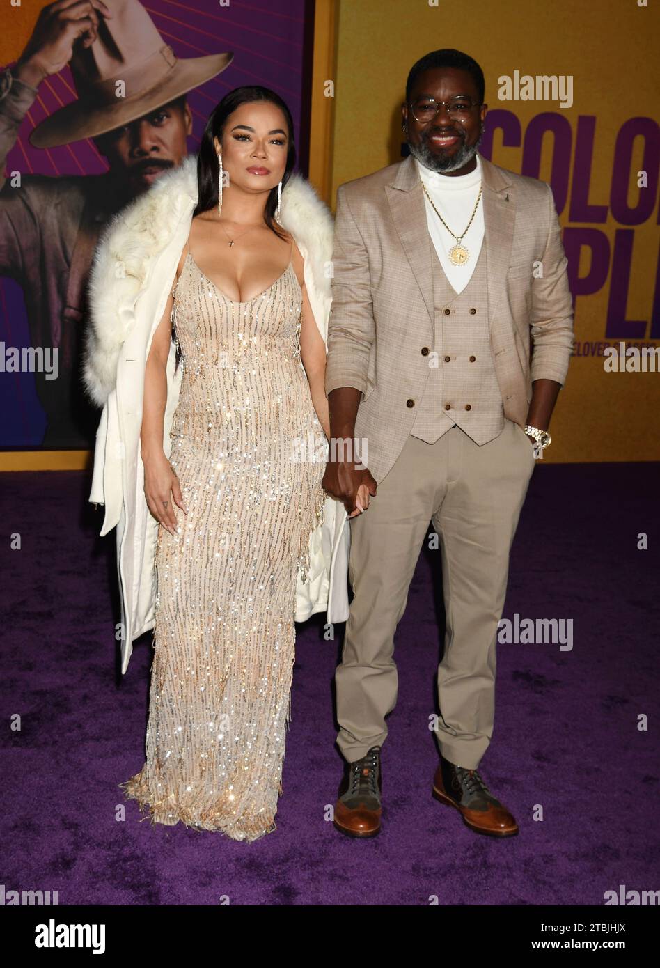 LOS ANGELES, CALIFORNIA - DECEMBER 06: (L-R) Dannella Lane, and Lil Rel ...